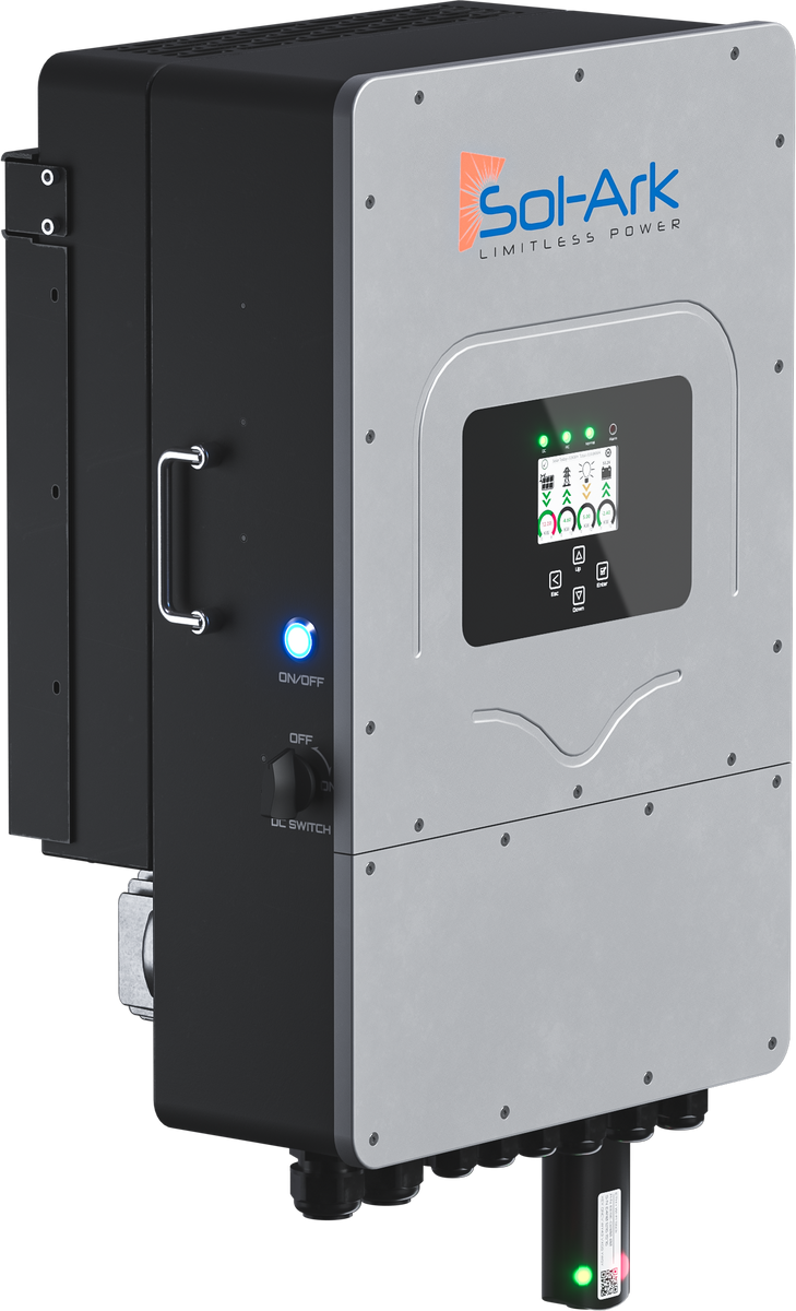 SOL-ARK SPLIT PHASE AND THREE PHASE HYBRID INVERTER 12kW – TheSolPatch.com