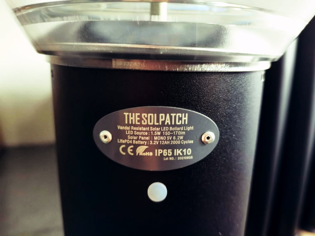 ARKO SOLAR BOLLARD LIGHT – TheSolPatch.com